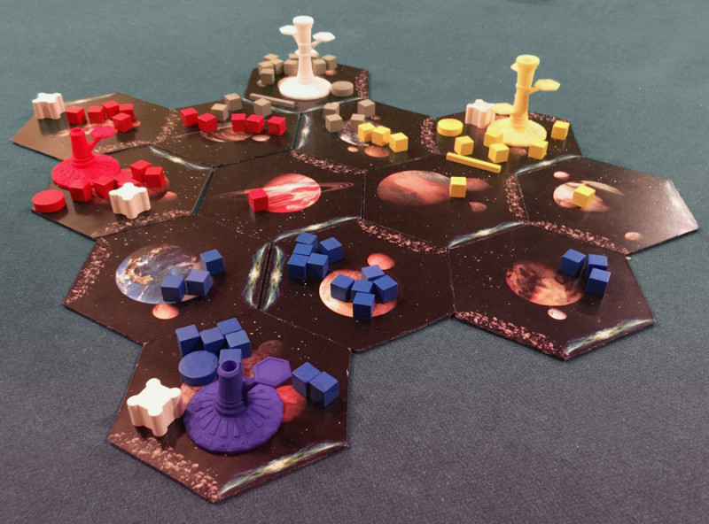Casual 4x board game set in outer space – Analog Games